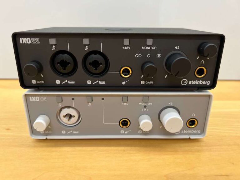 コンパクトでコスパ最高なオーディオインターフェイス、Steinberg IXO 12/22レビュー | SynthSonic